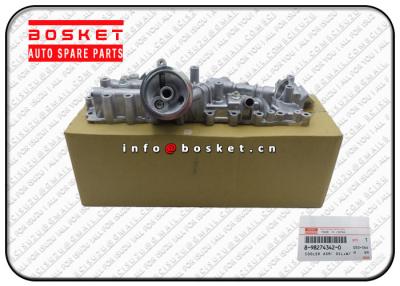China Oil Cooler Assembly Without Filter 8982743420 8980195143 for ISUZU 4JJ1 Engine for sale