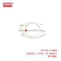 China S1710-41880 Pipe To Manifold Gasket for ISUZU HINO N04C Engine 3 Months Warranty for sale