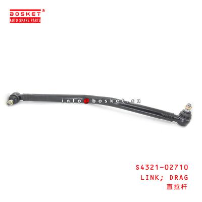 China S4321-02710 Drag Link for ISUZU HINO FS700 E13C Steering Rod Heavy Duty for sale