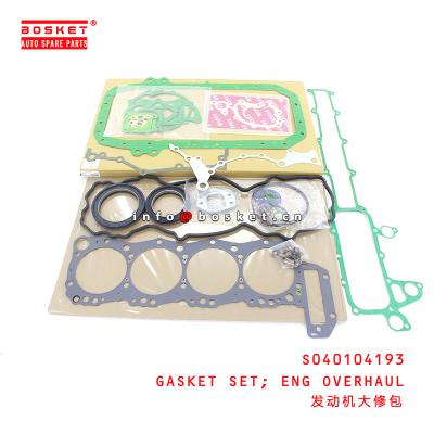 China S040104193 0.25mm Engine Overhaul Gasket Set for ISUZU HINO J05E for sale