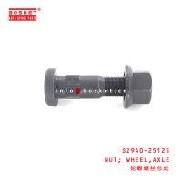 China SZ940-25125 Axle Wheel Nut for ISUZU HINO700 12mm Thread Heavy Duty Truck for sale