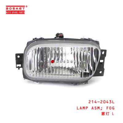China 214-2043L Fog Lamp Assembly for ISUZU FUSO CANTER RUS 12V 55W for sale
