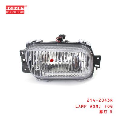 China 214-2043R Fog Lamp Assembly for ISUZU FUSO CANTER RUS 12V 55W for sale