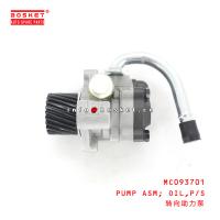 China MC093701 Power Steering Oil Pump Assembly for ISUZU 4D33 4D34 12V for sale