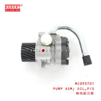 China MC093701 Power Steering Oil Pump Assembly for ISUZU 4D33 4D34 12V for sale