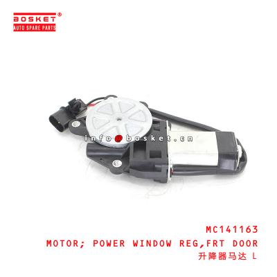 China MC141163 Front Door Power Window Regulator Motor for ISUZU 12V 4-Wire for sale