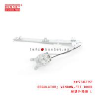 China MC930292 Front Door Window Regulator for ISUZU FUSO 617 12V Power for sale