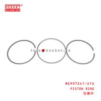 China Standard Piston Ring Set ME997241 STD for ISUZU 6D34T Engine 100mm for sale
