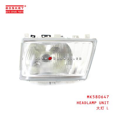 China MK580647 Headlamp Unit for ISUZU FUSO CANTER RUS 12V 24V for sale
