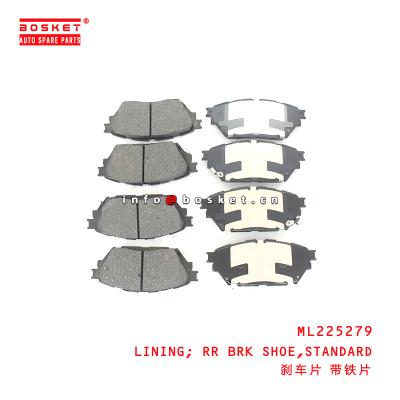 China ML225279 Standard Rear Brake Shoe Lining for ISUZU 4HG1 4HK1 Trucks for sale