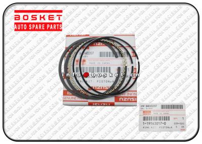 China ISUZU FSR11 6BD1 Air Compressor Piston Ring Kit 1-19163017-0 1191630170 for sale