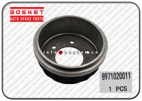 China ISUZU 700P Rear Brake Drum 8-97102001-1 8971020011 Truck Chassis Parts 22kg for sale