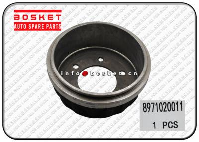 China ISUZU 700P Rear Brake Drum 8-97102001-1 8971020011 Truck Chassis Parts 22kg for sale