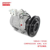 China ISUZU 18040-13500 Air Compressor Assembly 12V 135mm Compatible with 4HG1 4HK1 6HK1 for sale