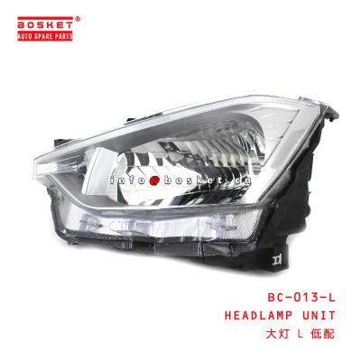China BC-013-L Headlamp Unit for ISUZU DMAX 2021 12V 24V LED Compatible for sale
