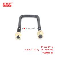 China 14x72x160 Rear Spring U Bolt Set for ISUZU NQR71 NQR75 NPR75 14x72x160 for sale