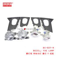 China BC-021-R Fog Lamp Bezel for ISUZU Durable ABS Plastic 12V 24V for sale