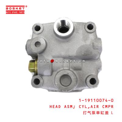 China Air Compressor Cylinder Head Assembly 1-19110074-0 for ISUZU CYZ 6WF1 1191100740 for sale