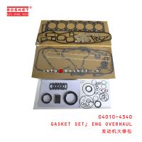 China Engine Overhaul Gasket Set 04010-4340 for ISUZU HINO 700 E13C 6HK1 for sale