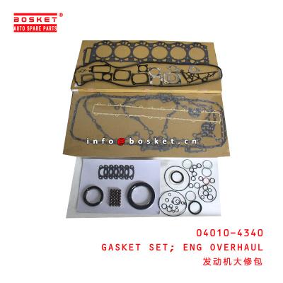 China Engine Overhaul Gasket Set 04010-4340 for ISUZU HINO 700 E13C 6HK1 for sale