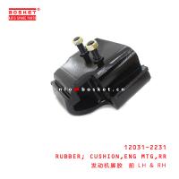 China 12031-2231 Rear Engine Mounting Cushion Rubber for ISUZU HINO 500 J08C for sale
