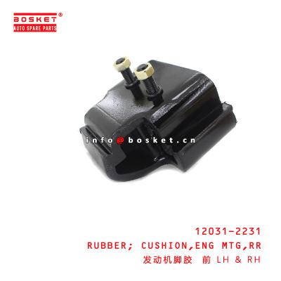 China 12031-2231 Rear Engine Mounting Cushion Rubber for ISUZU HINO 500 J08C for sale