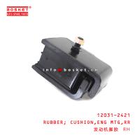 China 12031-2421 Rear Engine Mounting Cushion Rubber for ISUZU HINO J08C Heavy Duty Truck for sale