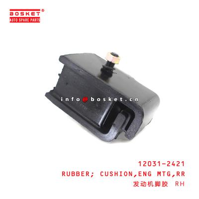 China 12031-2421 Rear Engine Mounting Cushion Rubber for ISUZU HINO J08C Heavy Duty Truck for sale