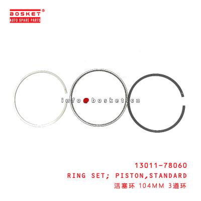 China 13011-78060 Standard Piston Ring Set for ISUZU HINO N0C4T 4-Cylinder Engine for sale