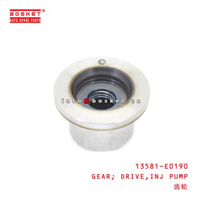 China ISUZU J05E Injection Pump Drive Gear 13581-E0190 Durable Steel Timing Gear for sale