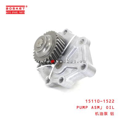 China 15110-1522 Oil Pump Assembly for ISUZU HINO W04D W04C Engine 12V for sale