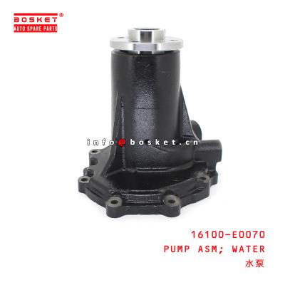 China 16100-E0070 Water Pump Assembly for ISUZU HINO500 J08E Engine for sale