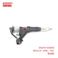 China 23670-E0360 Injection Nozzle Assembly for ISUZU HINO700 6HK1 Engine for sale