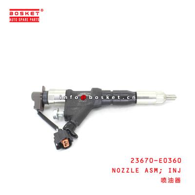 China 23670-E0360 Injection Nozzle Assembly for ISUZU HINO700 6HK1 Engine for sale