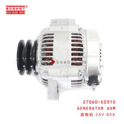 China 27060-E0310 Generator Assembly for ISUZU HINO300 J05C 12V 80A for sale