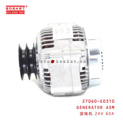 China 27060-E0310 Generator Assembly for ISUZU HINO300 J05C 12V 80A for sale