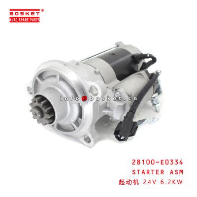 China 28100-E0334 STARTER Assembly for ISUZU HINO700 E13C 24V 11T for sale