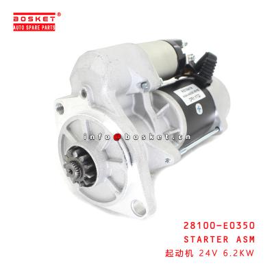 China 28100-E0350 Starter Assembly for ISUZU HINO J08C 12V 3.0kW for sale