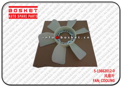China ISUZU NPR 4HE1 Cooling Fan 5-13662012-0 5136620120 1.0kg Engine Fan for sale