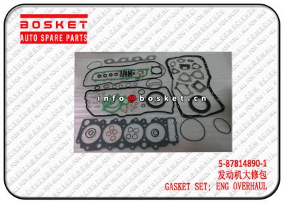 China Engine Overhaul Gasket Set 5-87814890-1 5878148901 for ISUZU XD 700P 4HK1 for sale