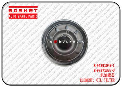 China ISUZU FVR34 6HK1 Oil Filter Element 8-94391049-1 8943910491 8973713370 for sale