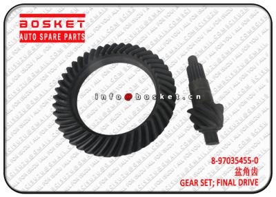 China ISUZU NPR66 4HF1 Final Drive Gear Set 8-97035455-0 8970354550 1.07kg for sale