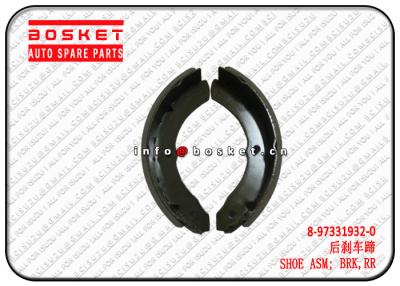 China Isuzu NPR Rear Brake Shoe Assembly 8-97331932-0 8973319320 for NLR85 4JJ1 1.24kg for sale