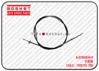 China ISUZU NPR Parking Brake Cable 8-97350534-0 8973505340 for 4HG1 4HF1 Engine for sale
