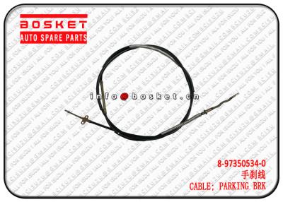 China ISUZU NPR Parking Brake Cable 8-97350534-0 8973505340 for 4HG1 4HF1 Engine for sale