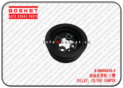 China ISUZU ELF 4HK1 Crankshaft Damper Pulley 8-98004024-3 8980040243 5.38kg for sale