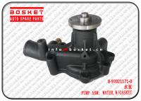 China ISUZU Water Pump Assembly 8-97021171-0 8970211710 with Gasket for NKR NPR 4BC2 4BE1 4BD1 for sale