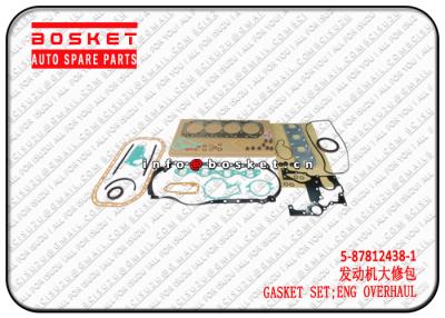 China Engine Overhaul Gasket Set 5-87812438-1 5878124381 for ISUZU UBS68 4JG1 for sale