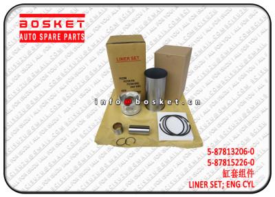 China ISUZU NKR69 4JG2 Engine Cylinder Liner Set 5-87813206-0 5878132060 1.94kg for sale