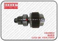 China ISUZU NHR54 4JA1 Starter Pinion Clutch Assembly 5-81124003-0 5811240030 0.73kg for sale